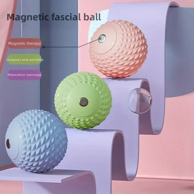 Massage Yoga Ball Magnetic Therapy Ball Muscle Relaxation - Temu Massage Yoga Ball Magnetic Therapy Ball Muscle Relaxation - Temu
