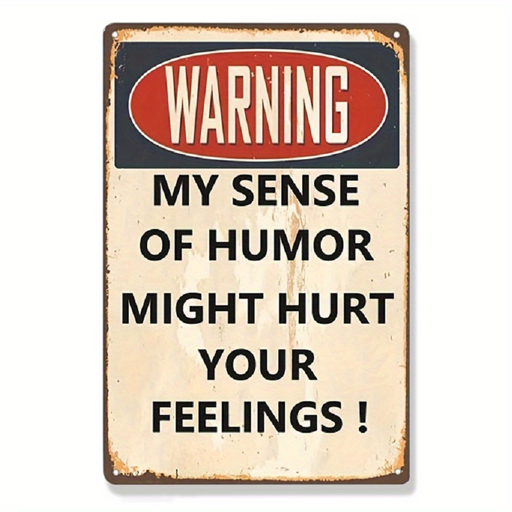 Funny Satirical Metal Signs Garage Man Cave Barsigns Home - Temu United ...