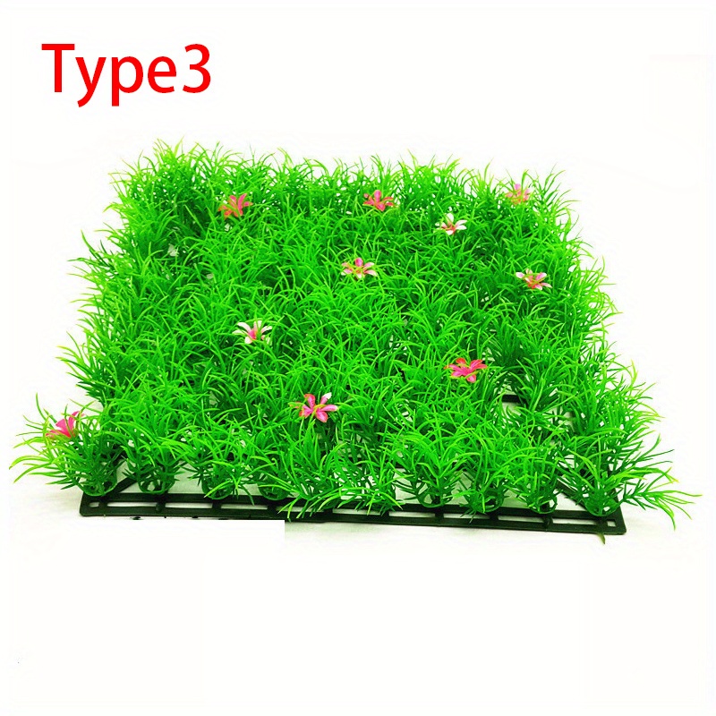 1 2pcs Realistic Indoor Outdoor Artificial Grass Turf Reusable ...