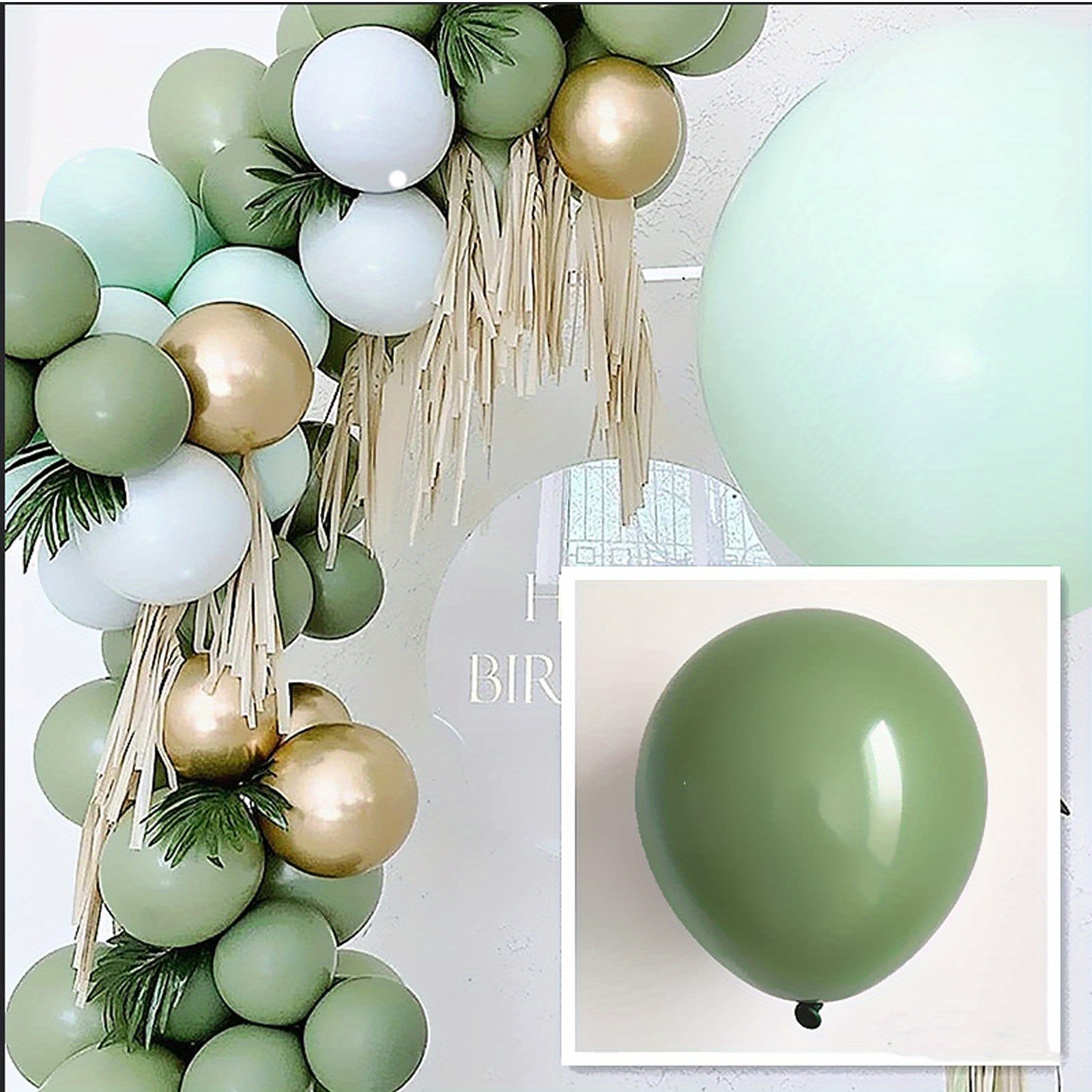 matte pastel blue balloons white - Temu Australia