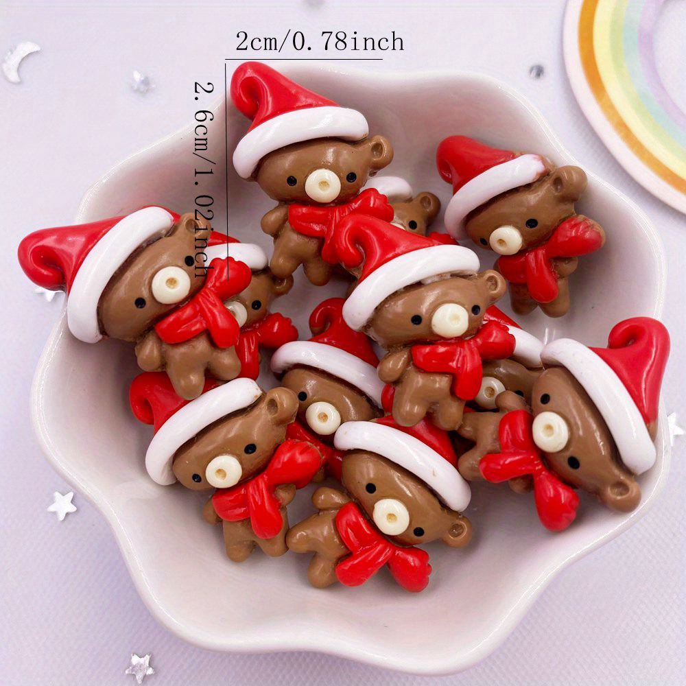 Colorful Santa Claus Snowman Figurines Diy - Temu