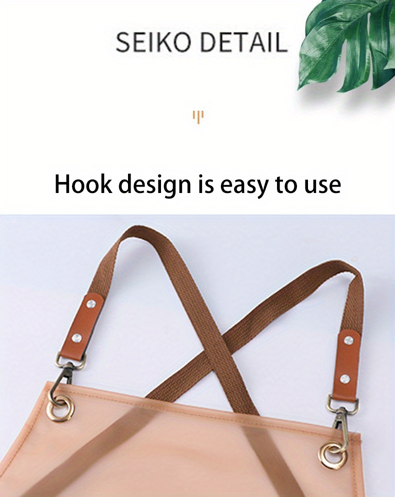 Waterproof Oil Resistant Transparent Apron Hair Stylists - Temu United