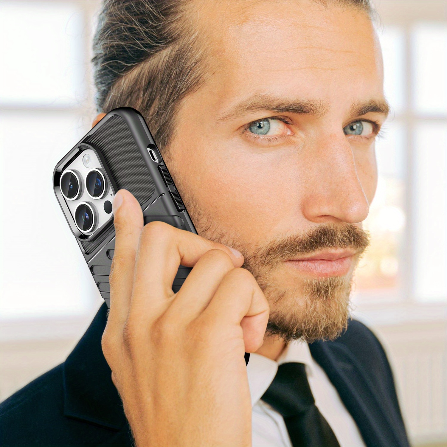 Funda Prueba Golpes Iphone 14 13 12 11 8 7 6 6s X Xs Xr Pro - Temu Mexico