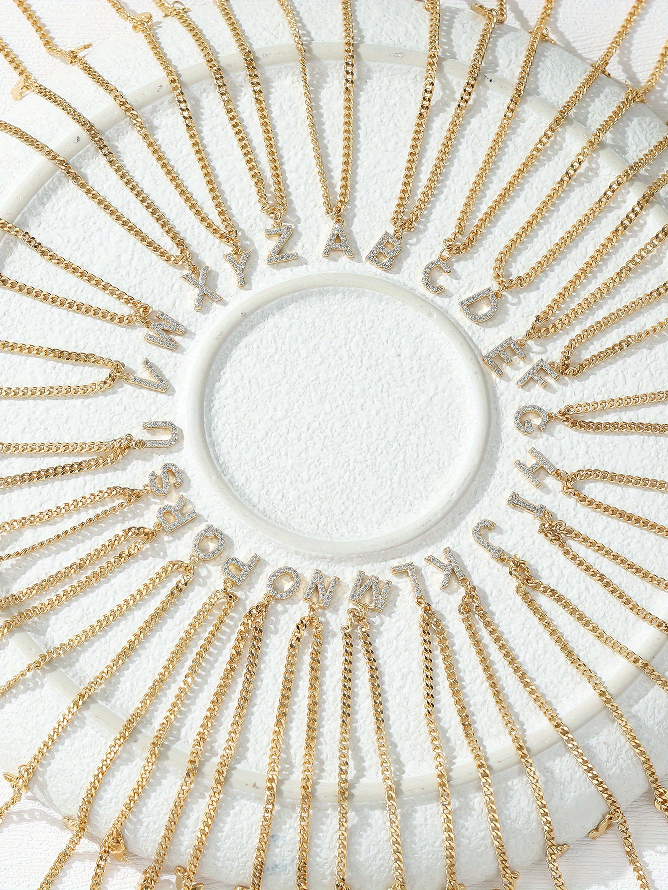 English Letter Pendant Thin Chain Anklet Inlaid Shiny - Temu New Zealand