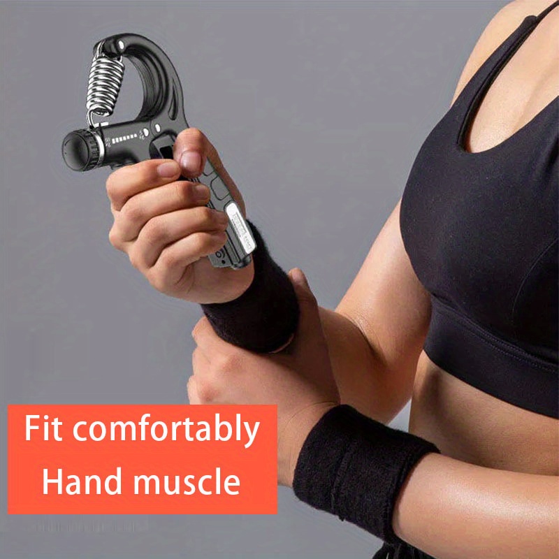 Counting Hand Grip Wrist Forearm Strength Training - Temu United Kingdom