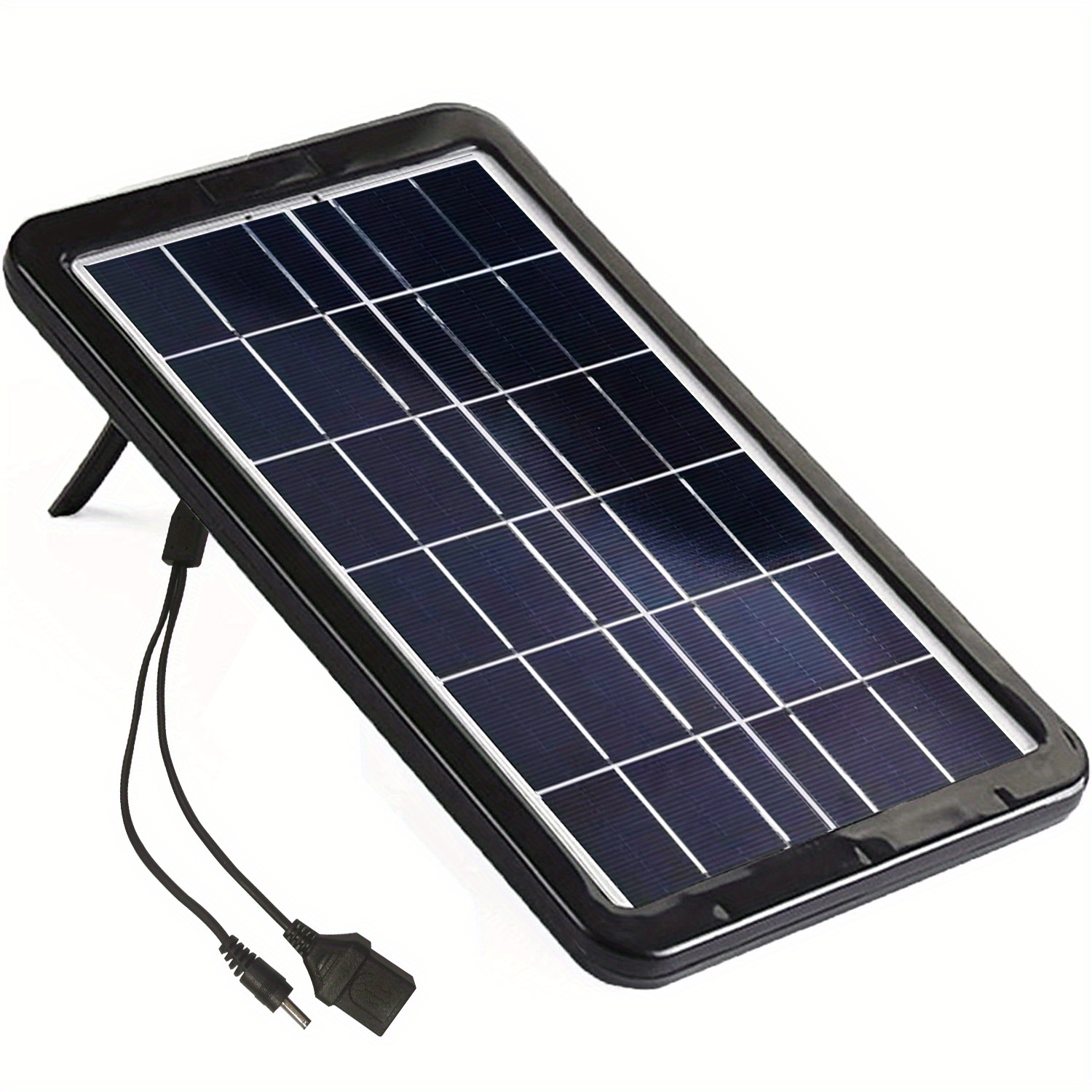 5v 6w Usb Solar Panel Portable 5 Volt 6watt High Efficiency Solar Panel ...