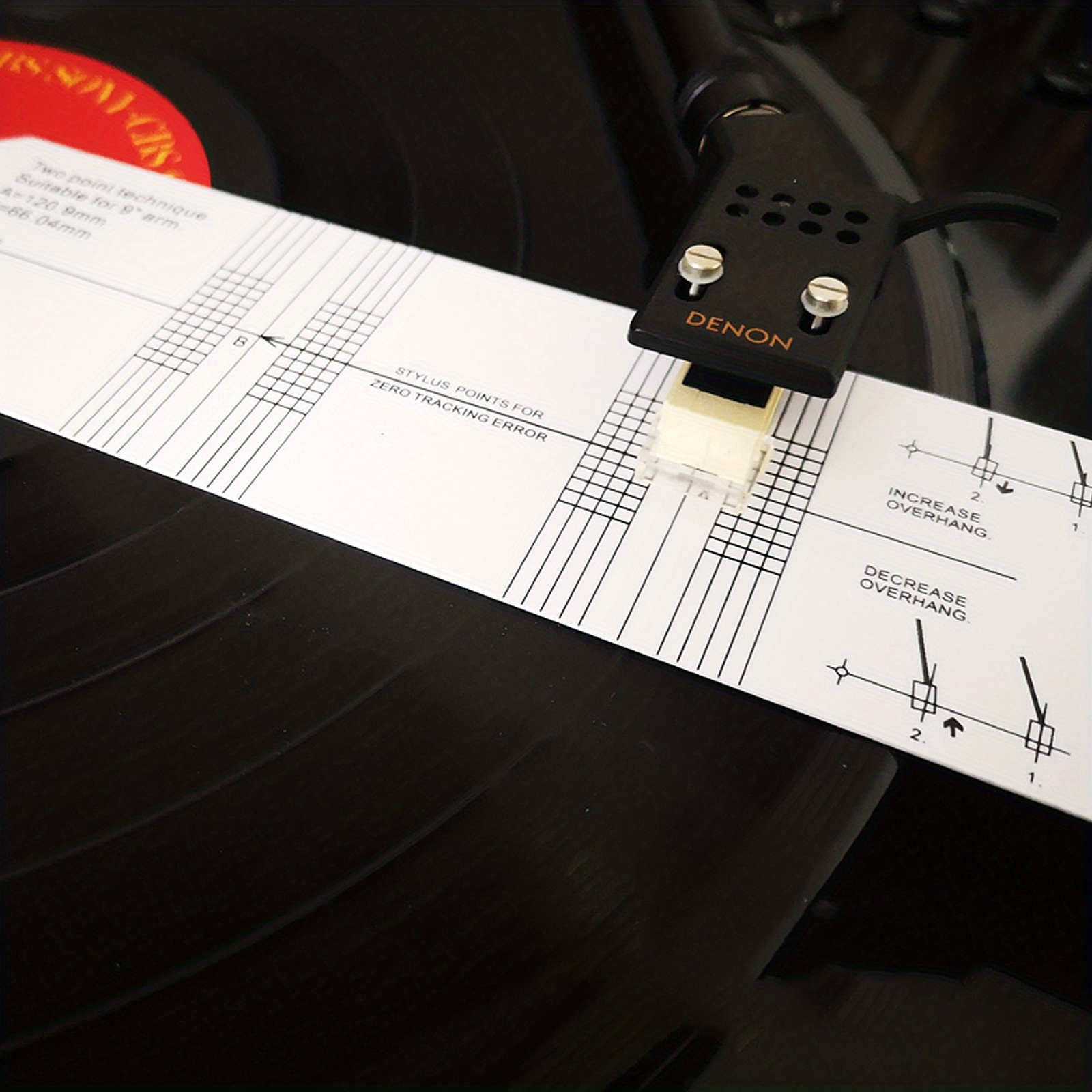 Pickup Calibration Distance Gauge Protractor Record Lp Vinyl Temu Australia