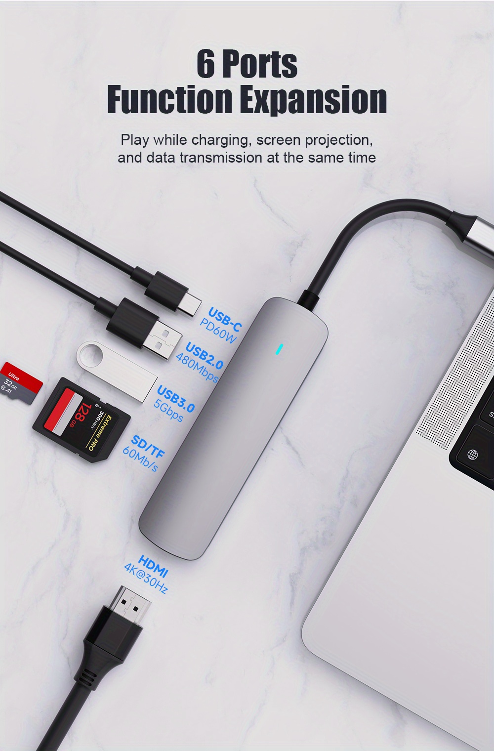c Usb 3.0 Hub Network - Temu