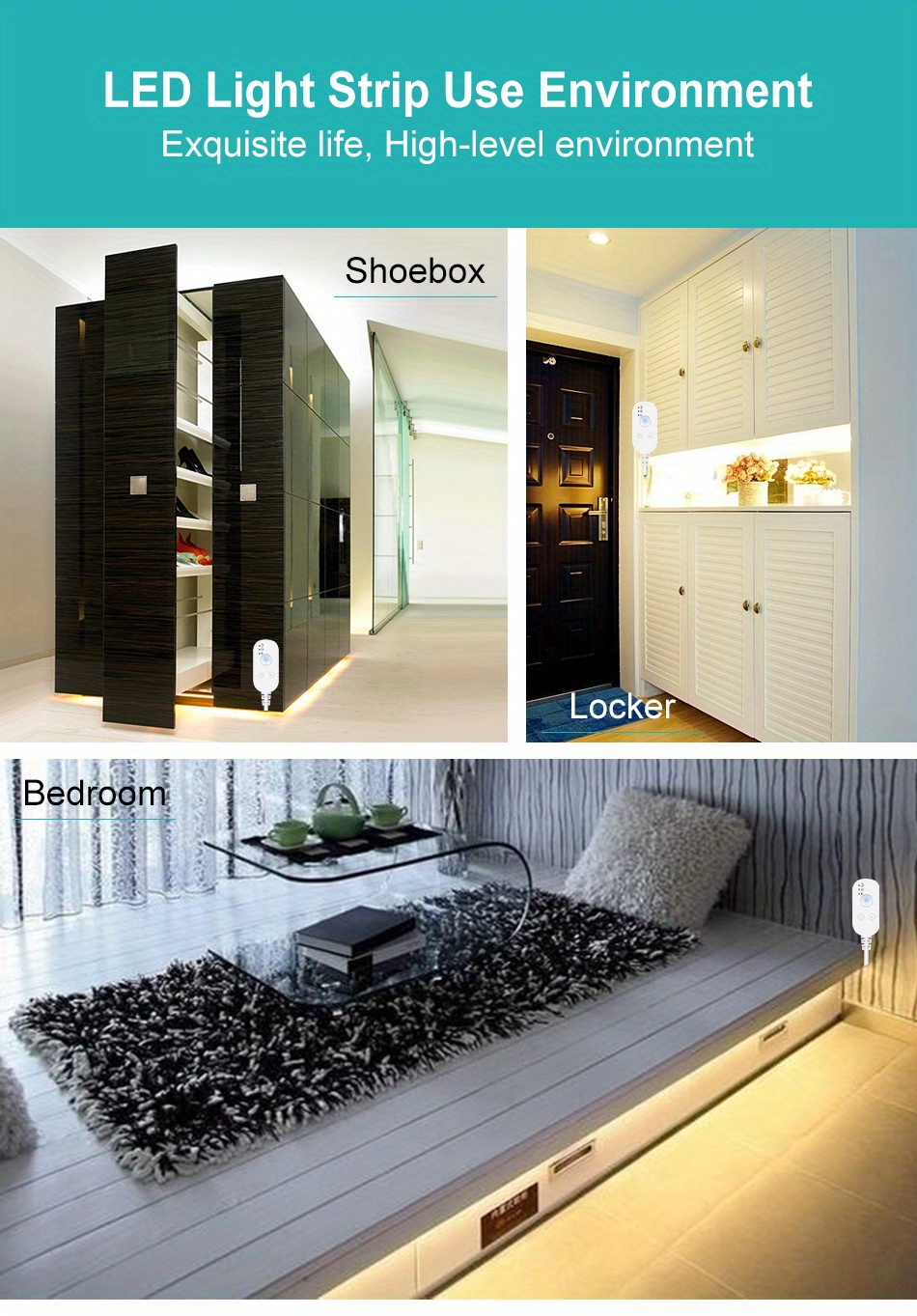 Ip65 Waterproof Led Motion Sensor Light Strip Infinitely - Temu Andorra