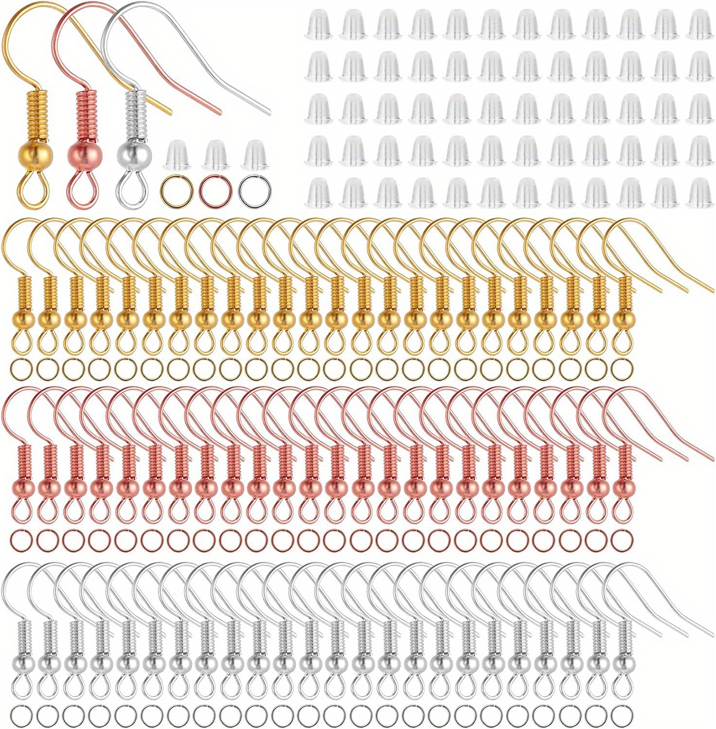 Earring Kit Hypoallergenic Earring Jewelry Making Kit - Temu Australia