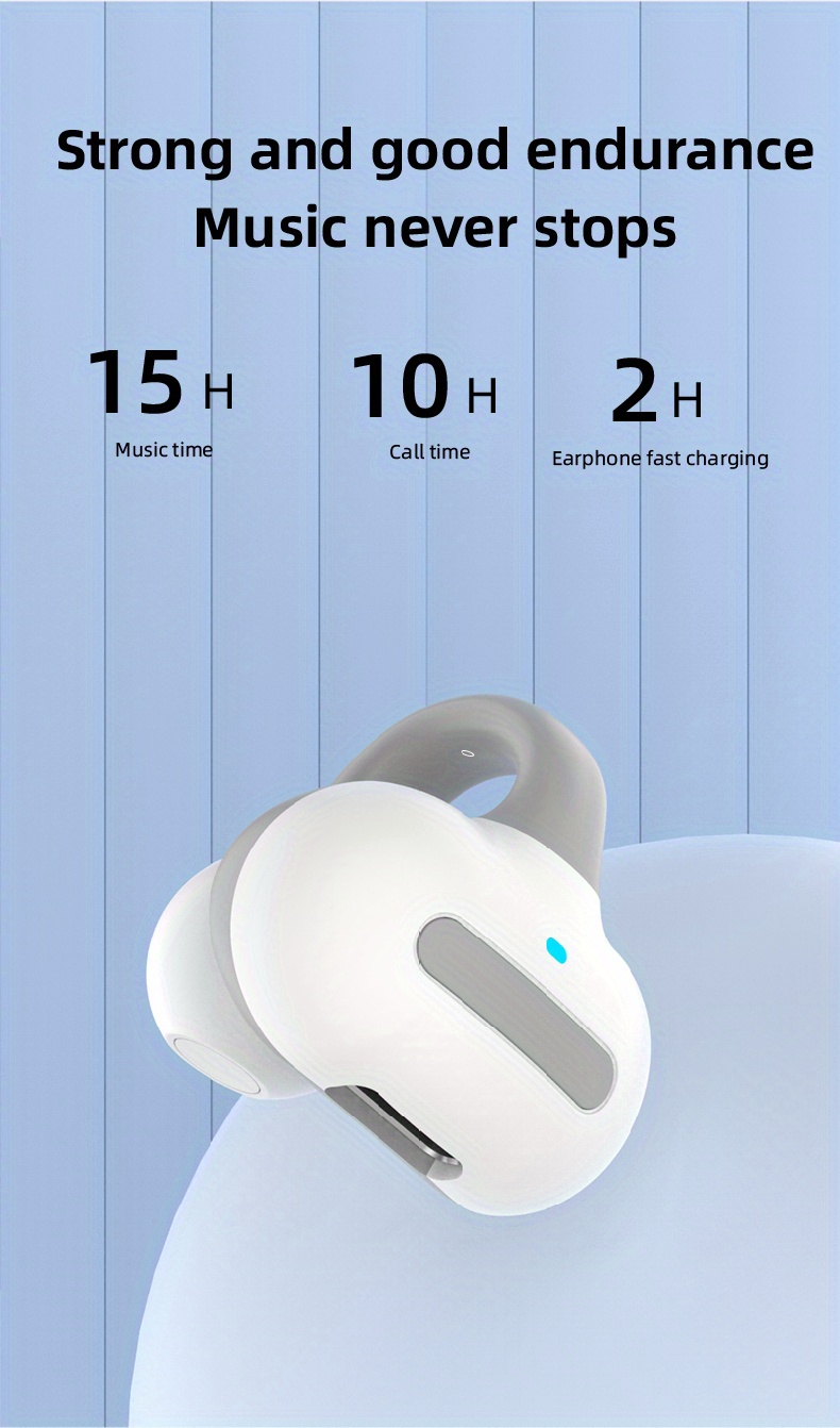 Tws Ear Cuff Wireless Headphones Wireless - Temu Australia