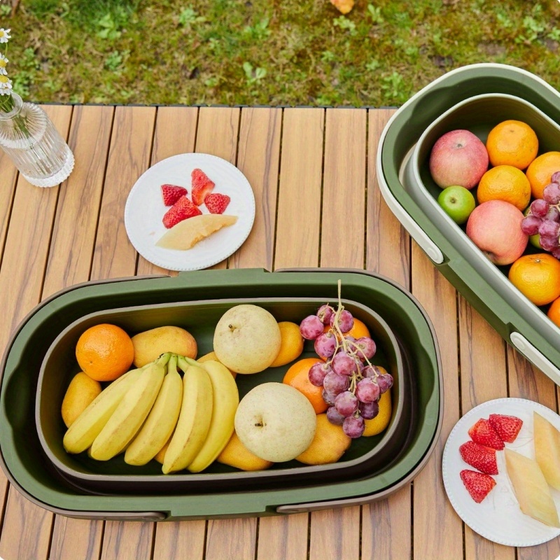 Multifunctional Foldable Picnic Basket Large Capacity - Temu United Kingdom