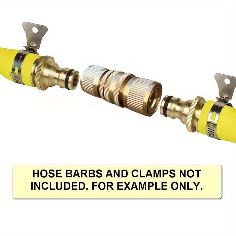 Garden Hose Quick Connector Locking Double Female Quick - Temu Canada