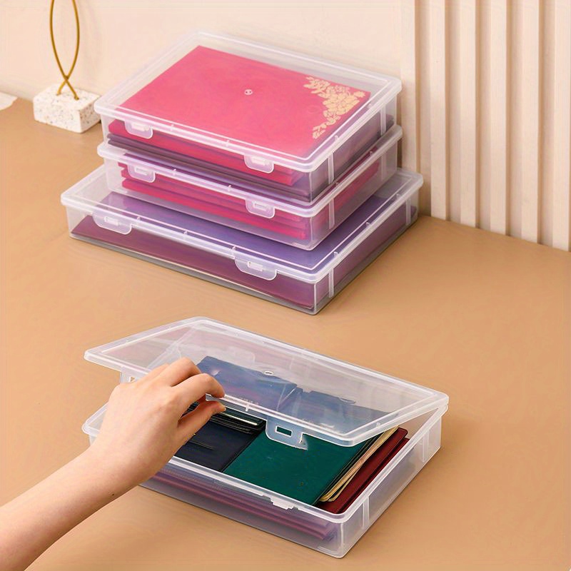 Storage Box Household Document Storage Bag Family - Temu South Africa