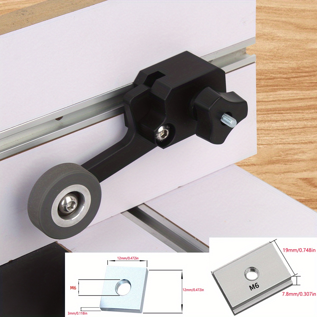 Woodworking Aluminum Alloy Multi purpose Tool: Feather Loc - Temu ...