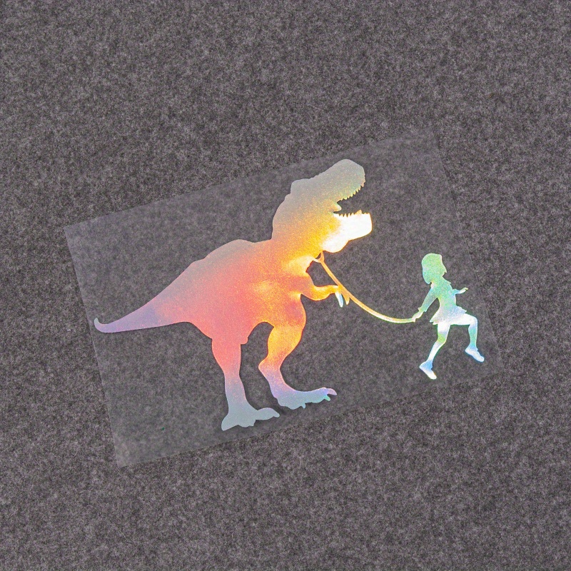 Funny Car Decal Vinyl Reflective Waterproof Little Girl Pull - Temu Canada