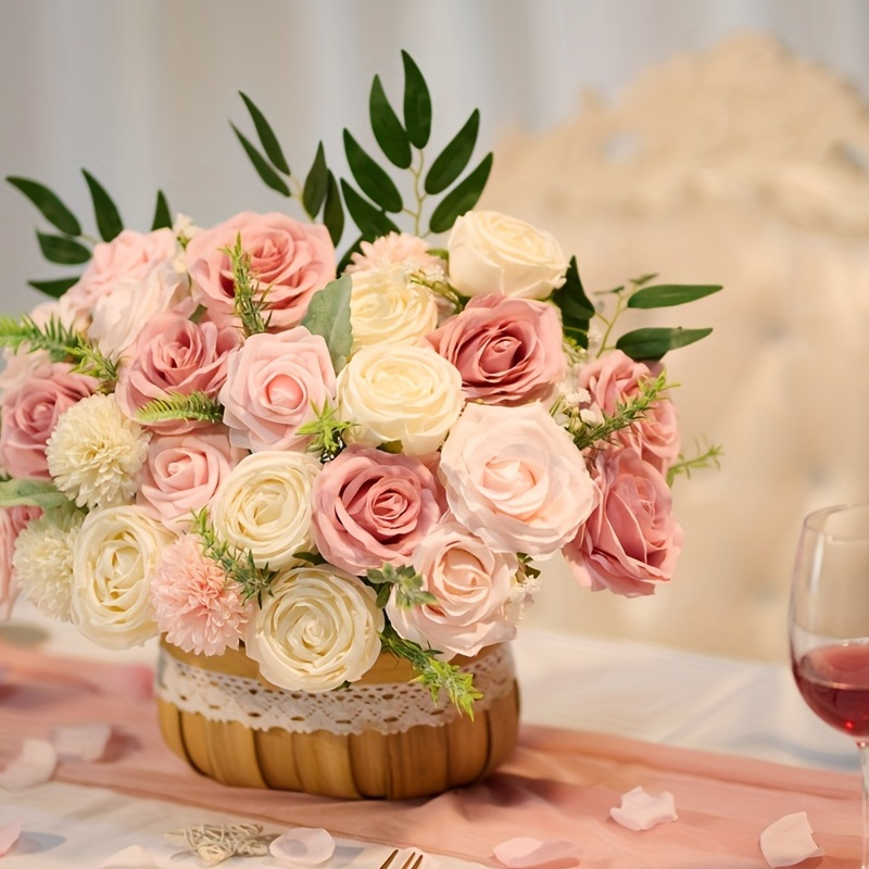 Flower Combo Box Set Perfect Bridal Bouquets Diy - Temu United