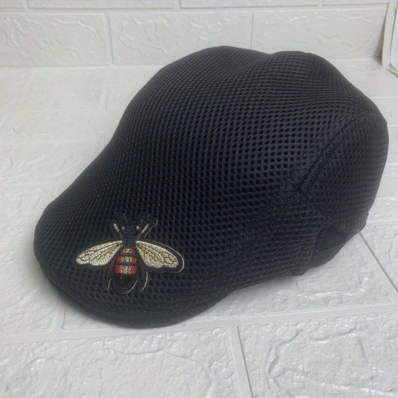 Little Bee Breathable Mesh Forward Hat In Spring And Summer Solid Color ...