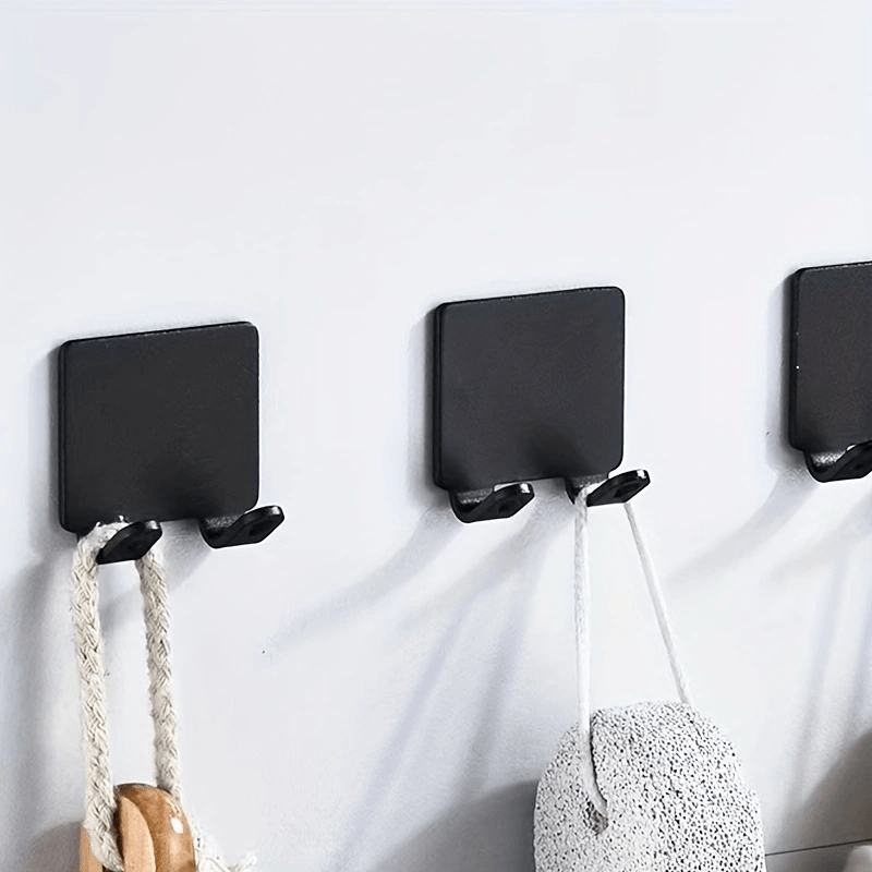 Hooks Single Hanging Black Hook Strong Adhesive Household - Temu United ...