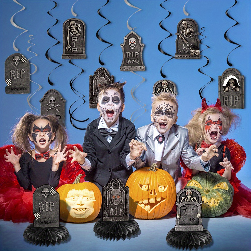 Hot Halloween Party Favors Honeycomb Centerpieces Table - Temu United ...