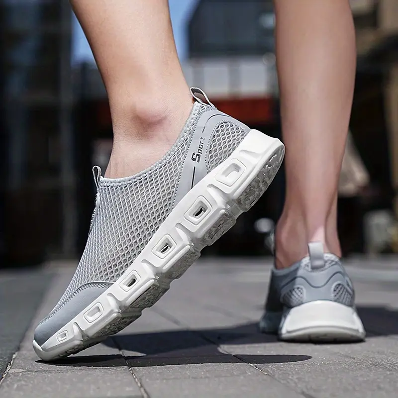 Womens Hollow Mesh Breathable Walking Shoes Lightweight Temu United