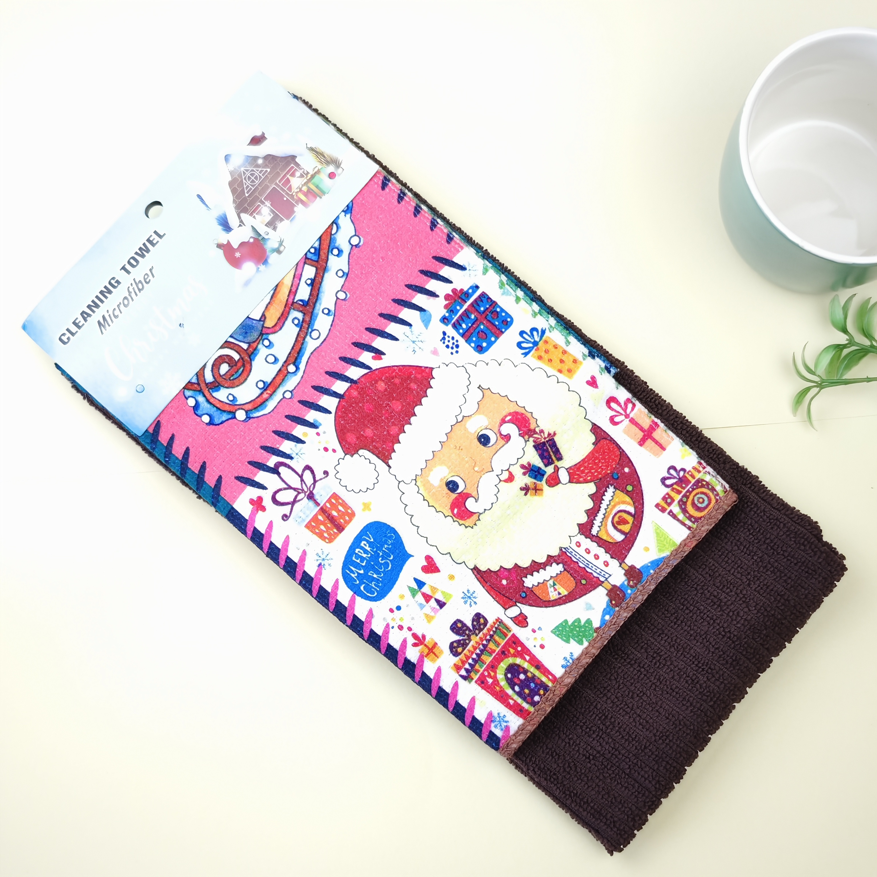 Scouring Pad, Square Dish Cloths, Cartoon Style Dish Towel, Cleaning ...