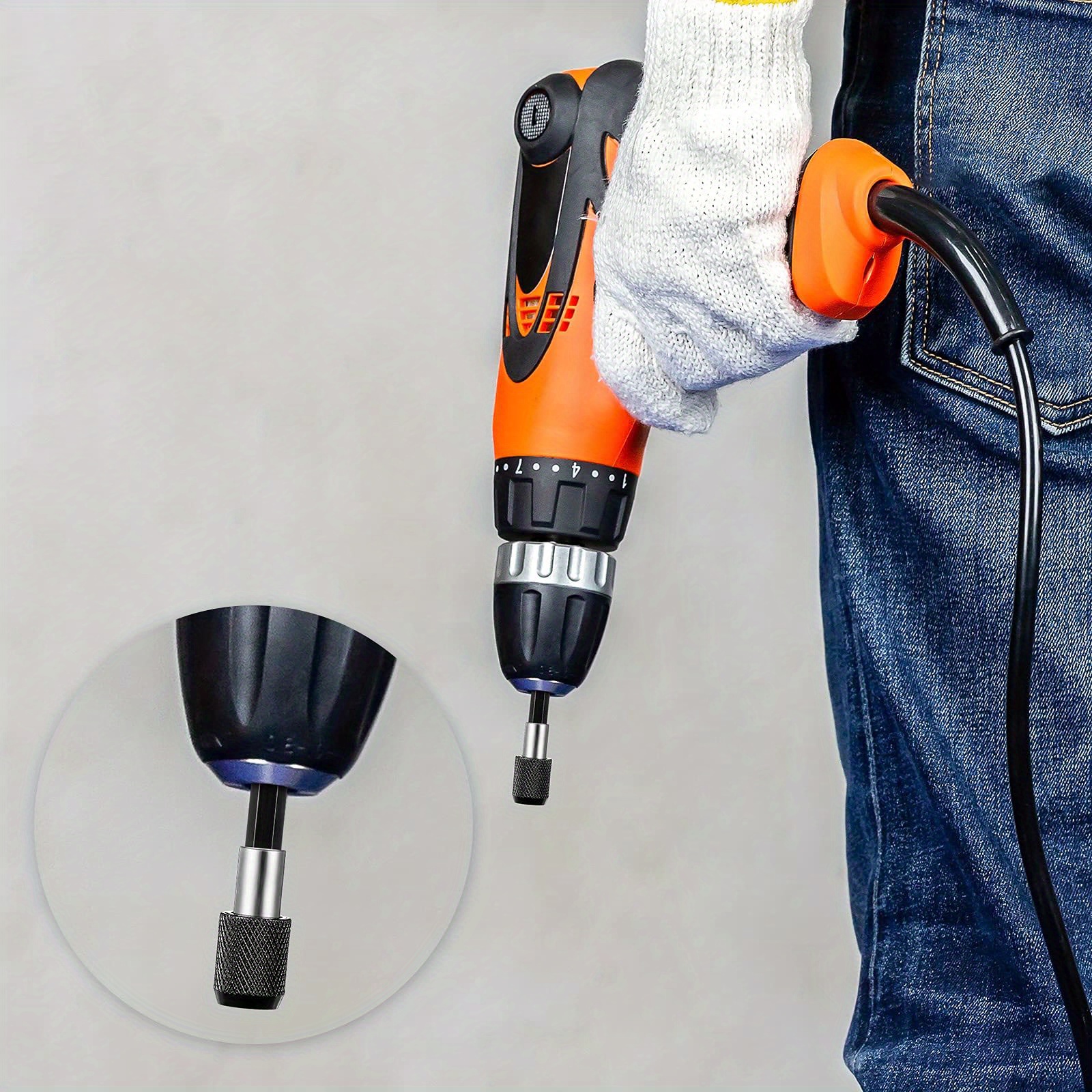 Drill Bit Extender Drill Bit Extension Bit Holder Impact - Temu Australia