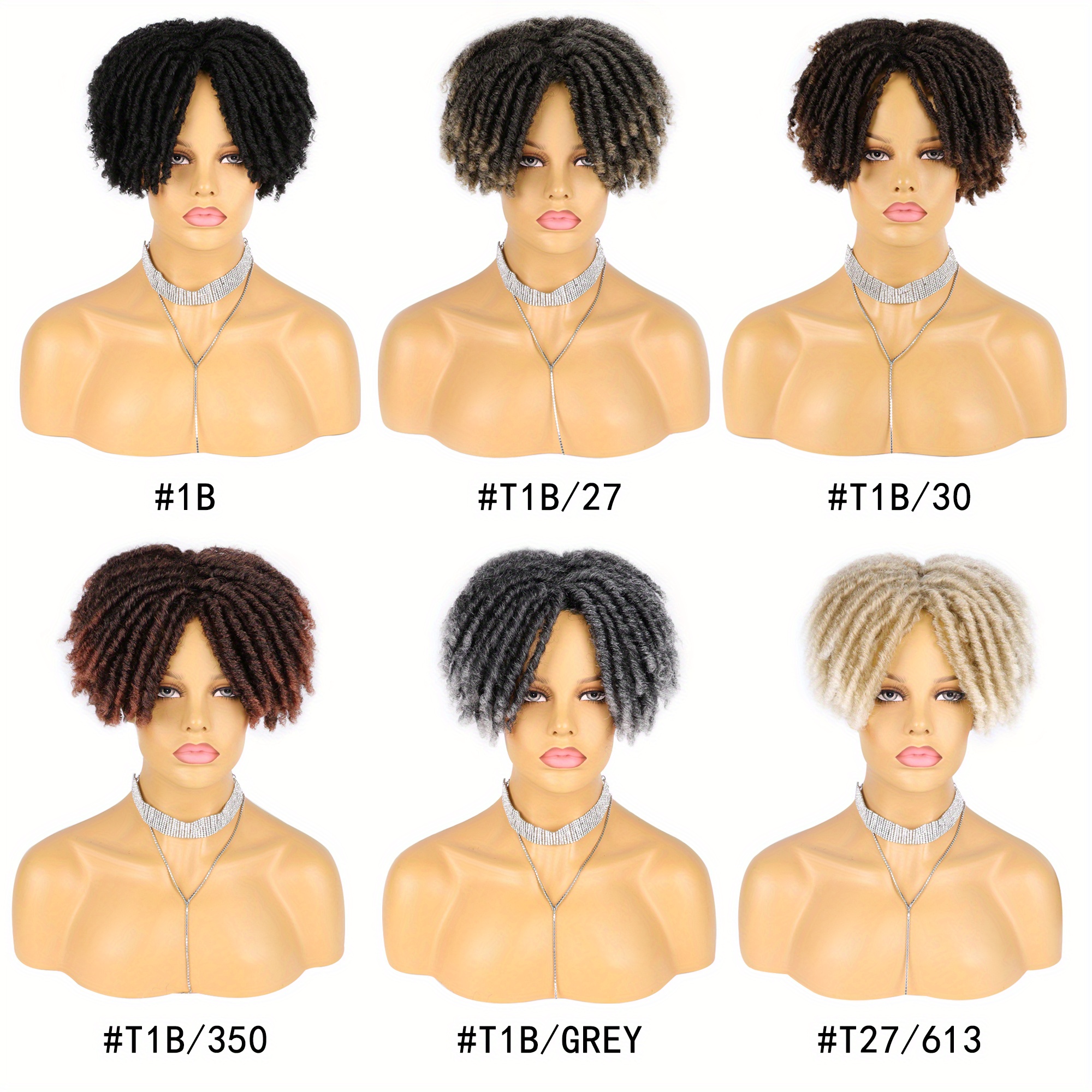 Dreadlock Hair Topper Clip In Braided Hair Extensions Short - Temu Portugal