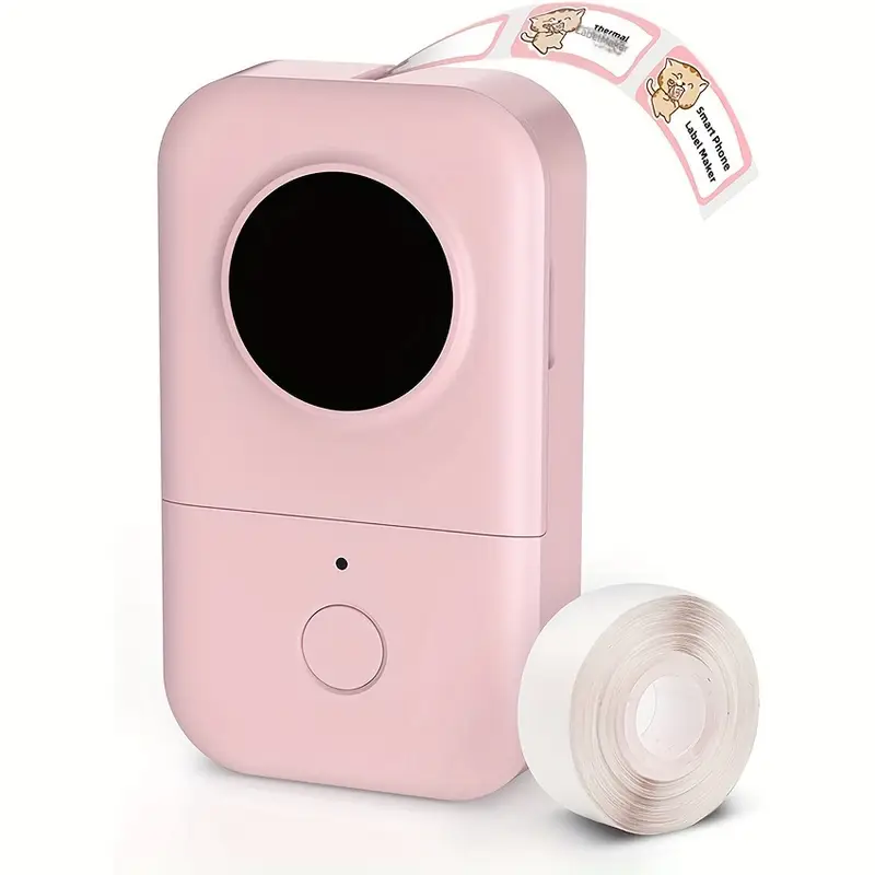 라벨 제조기 D30 Bt 무선 스티커 프린터 1pc 12x40mm 테이프가 있는 포켓 스티커 제조기 Ios 및
