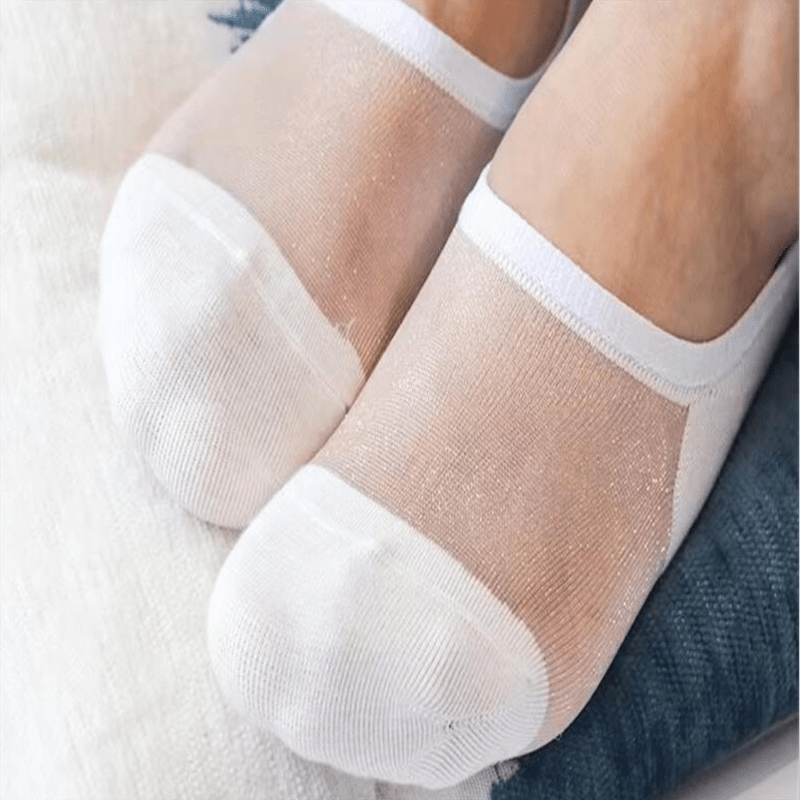 Summer Mesh Breathable Socks Women Comfortable Invisible - Temu Australia