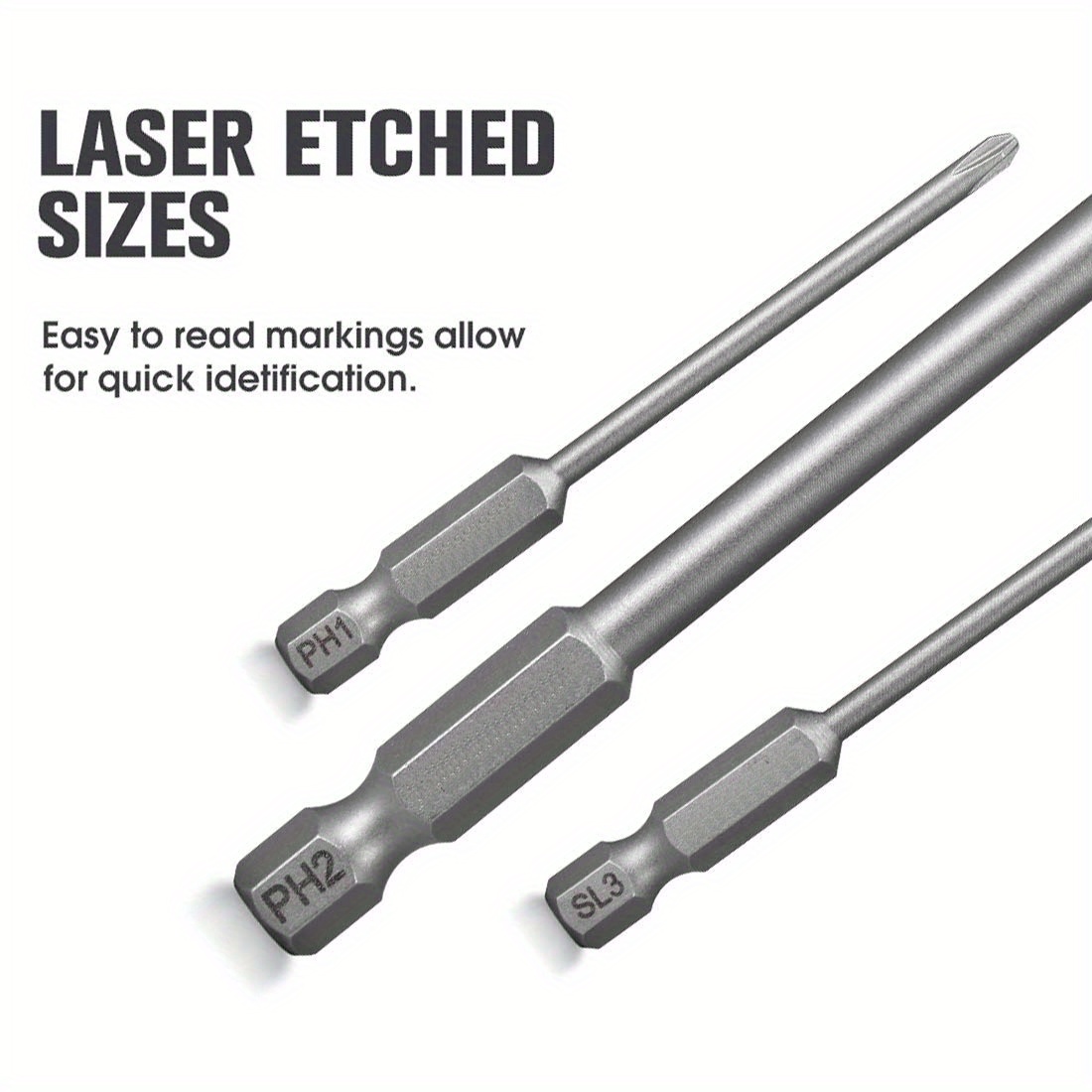 Slotted Screwdriver Bit Set Hex Shank S2 Steel - Temu United