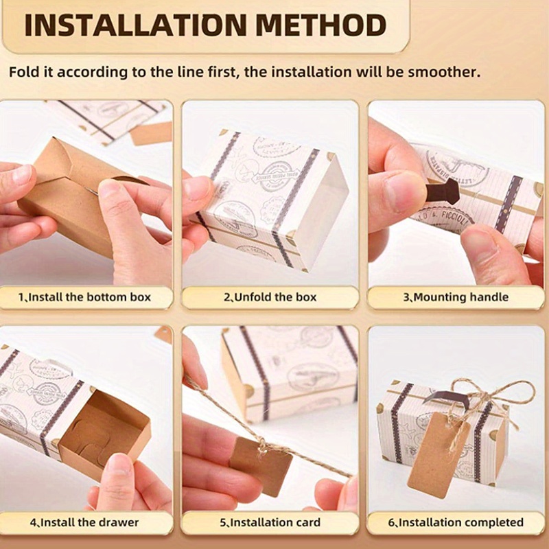 Party Gifts Box Souvenirs Gift Boxes Paper Boxes Candies - Temu Australia