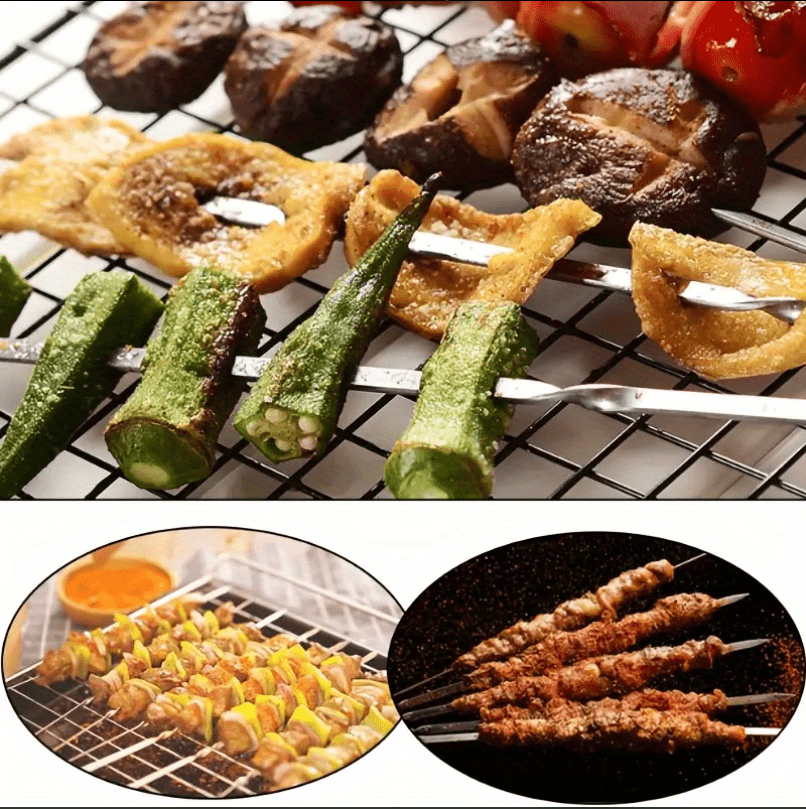 20pc Reusable Steel Bbq For Halloween Christmas - Patio, Lawn & Garden ...