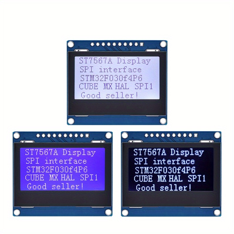 Tzt 12864 Spi Lcd Module 128x64 Spi St7567a Cog Graphic - Temu