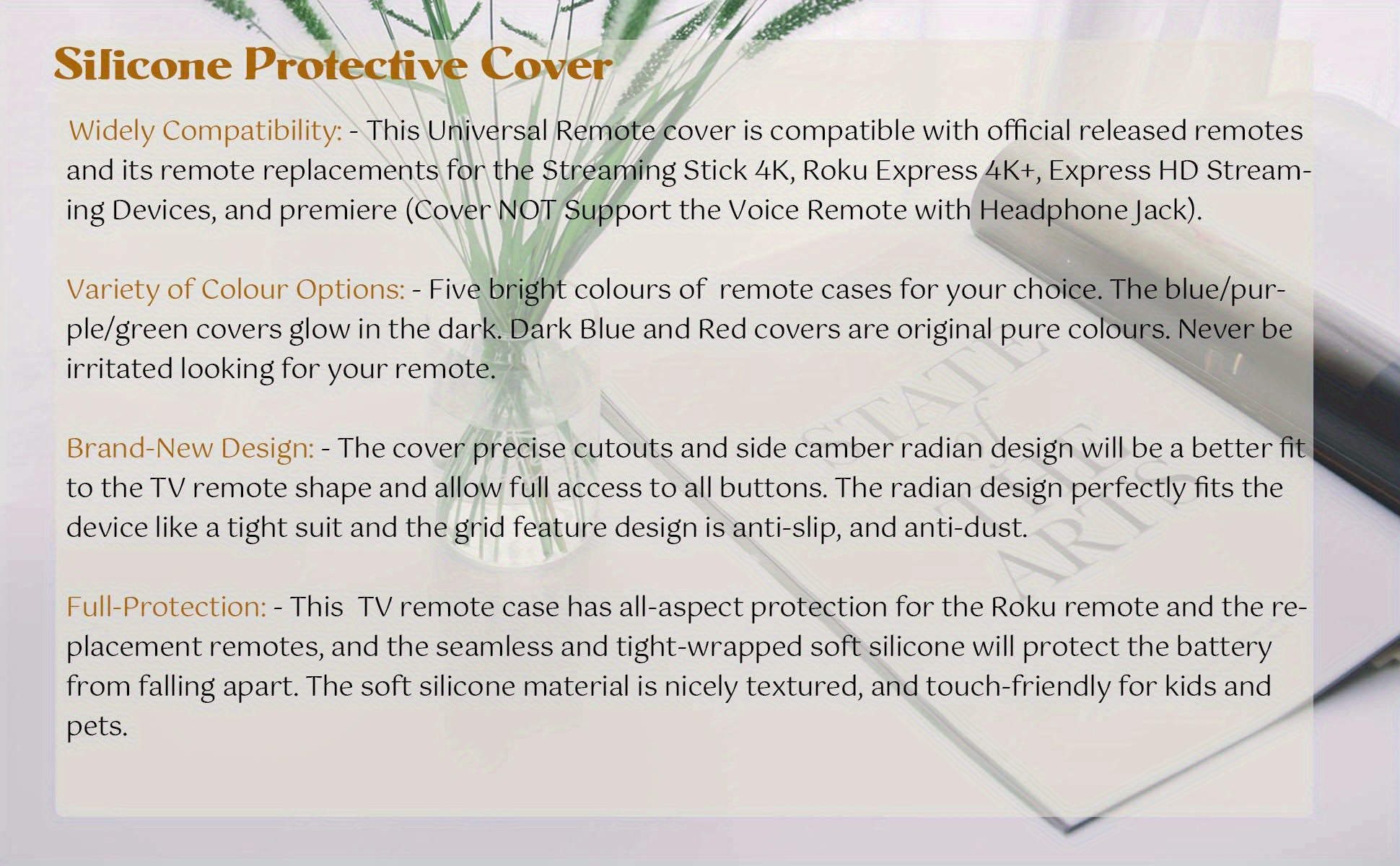 Glow In The Dark Remote Cover For Tv Remote Control Universal Silicone ...