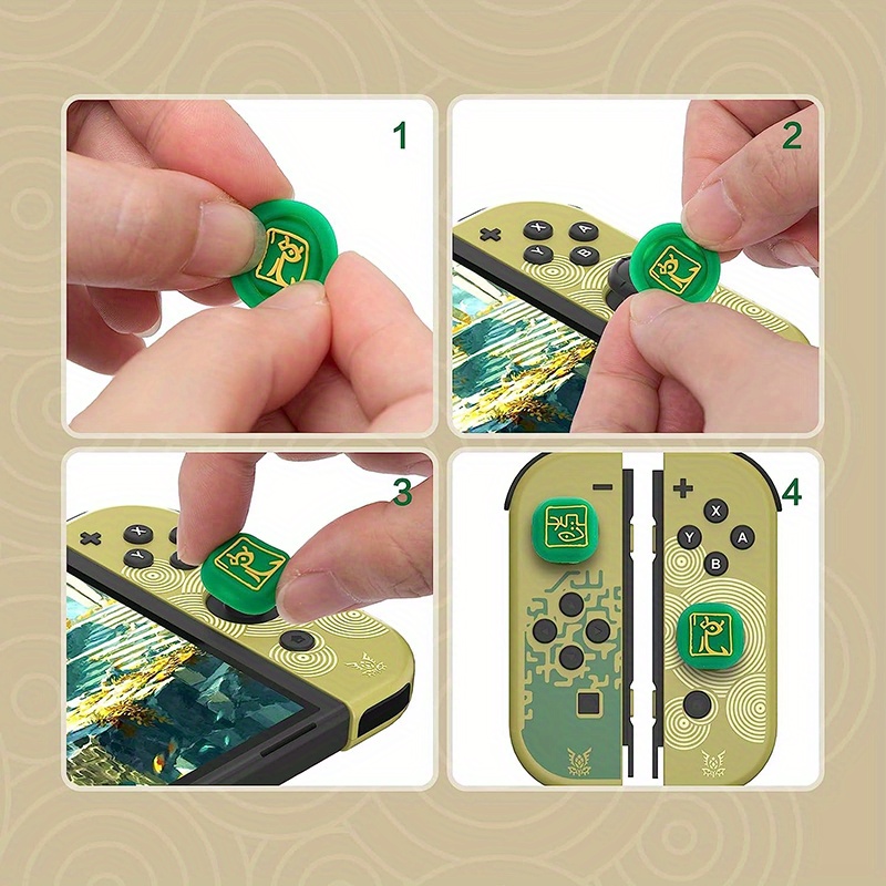 Switch Oled Lite Gamepad Joystick Protective Cover Gamepad - Temu ...
