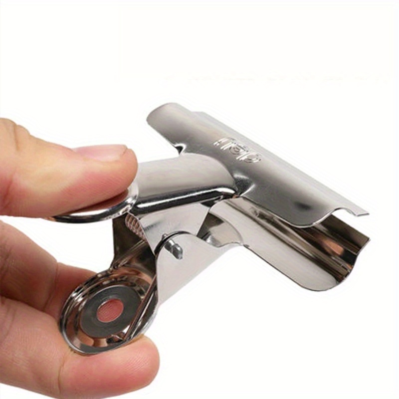 Paperclips Stainless Steel Silvery Metal Letter Paper File - Temu Australia