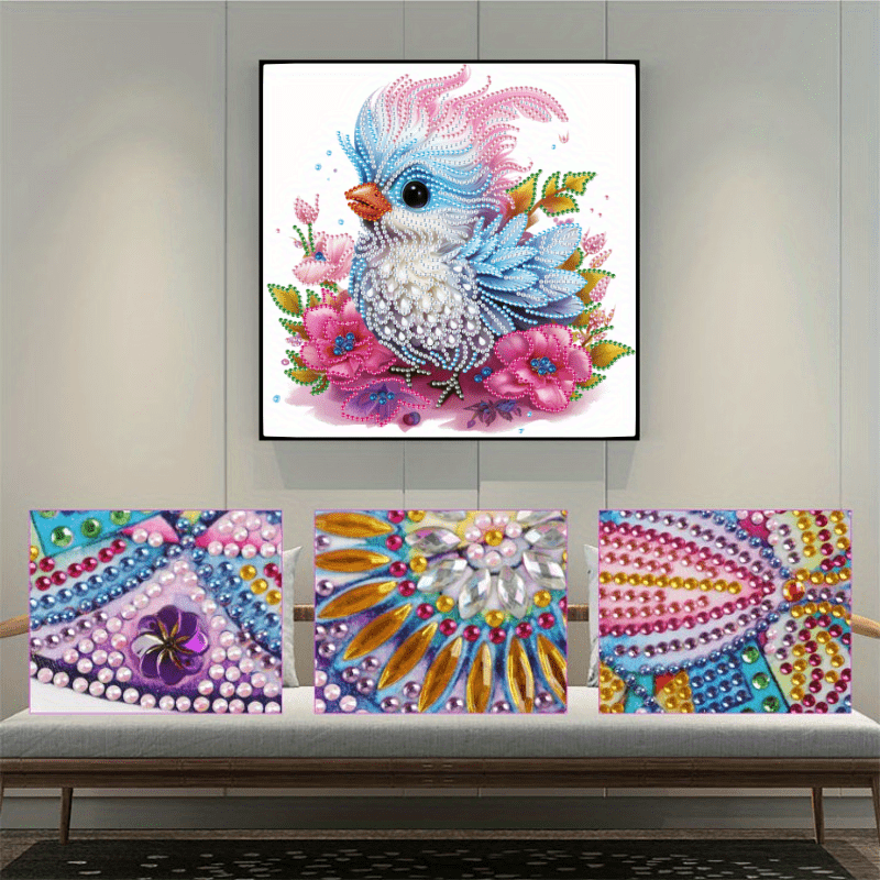 diy 5dダイヤモンドペインティングキット：鳥動物 ダイヤモンド ダチュラ ルダイヤモンド - Temu Japan