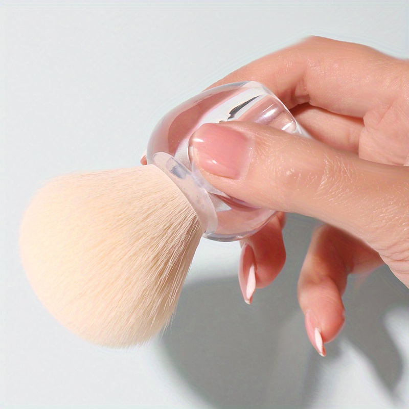 Large Powder Brush Travel Kabuki Makeup Brush Portable Face - Temu