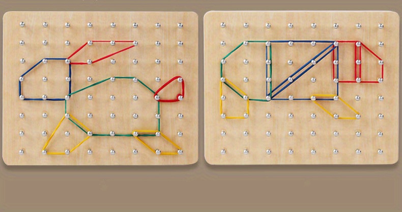 Montessori Geometry Math Teaching Aids Children Shape - Temu Netherlands