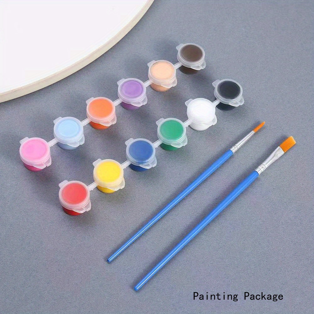 Painting Gypsum Doll Colored Diy Graffiti - Temu Norway