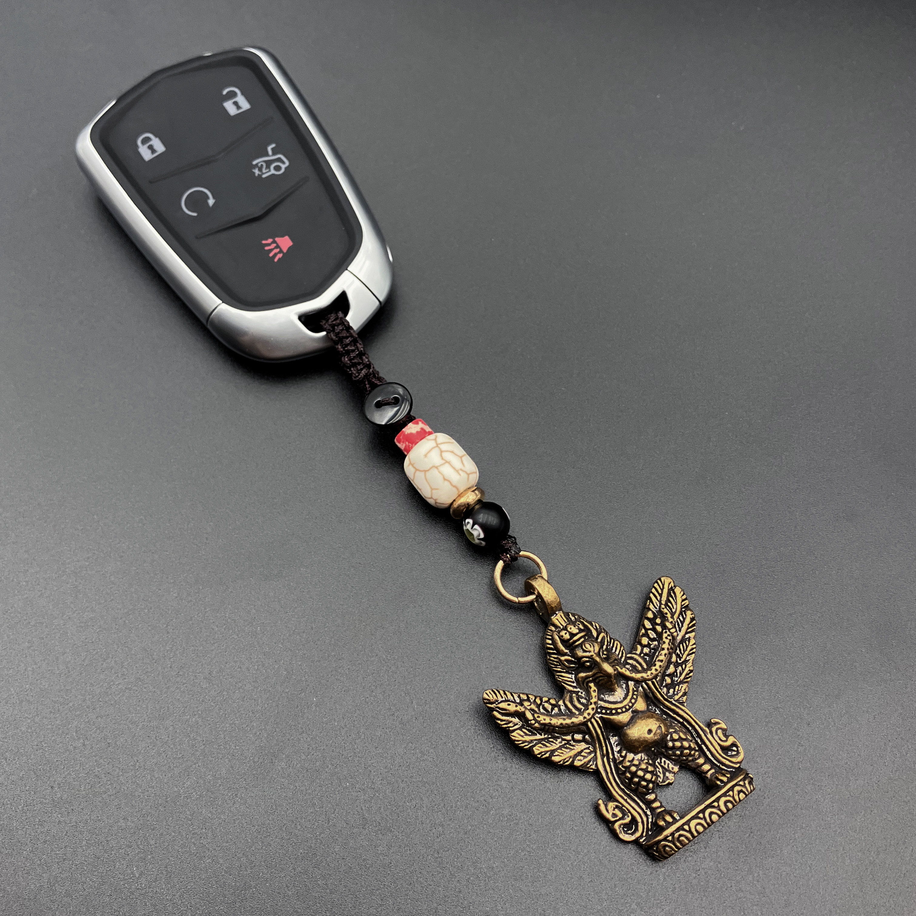 Eating Snake Keychain Car Decoration Keychain Retro Chinese Style Rope ...