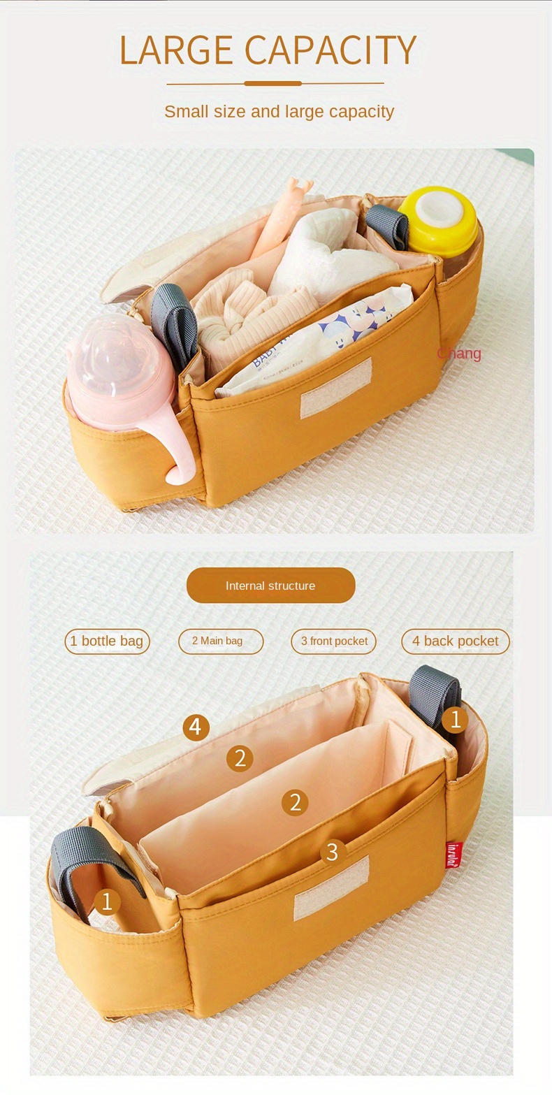 Waterproof Stroller Organizer: Baby Stroller Bag - Temu New Zealand