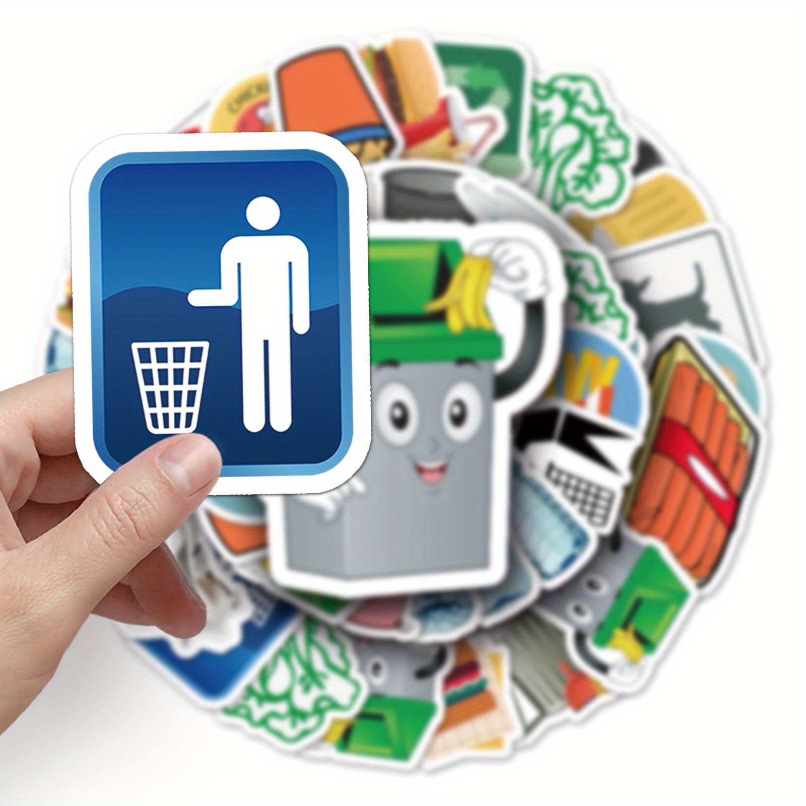 Cartoon Graffiti Waterproof Decorative Stickers Laptop Pc - Temu Australia