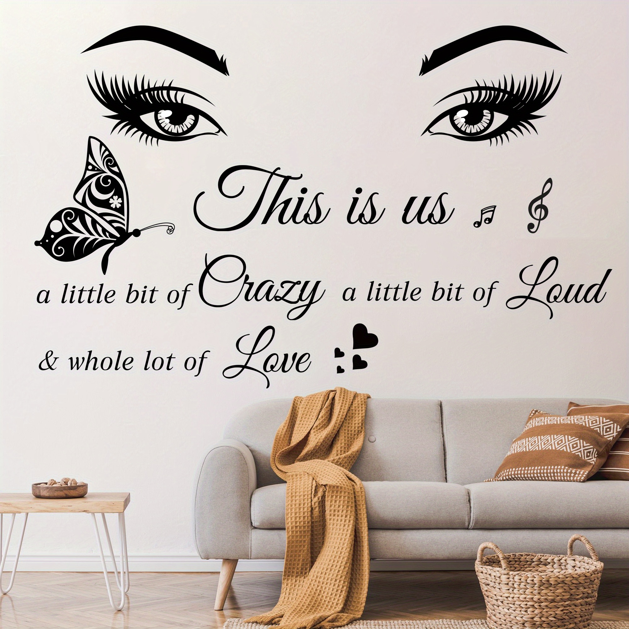 Inspirational Quotes Wall Stickers Crazy Wall - Temu New Zealand