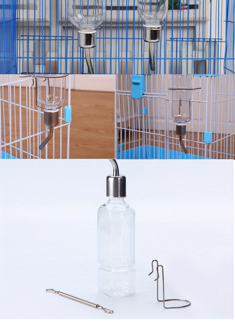 Stainless Steel Hanging Water Dispenser Pets Automatic Water - Temu ...