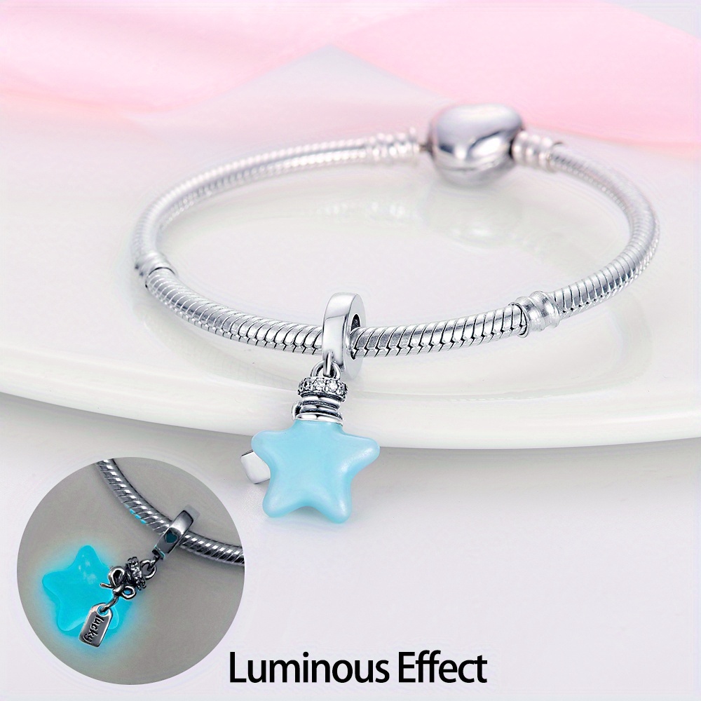 Cute Luminous Star Pendant Charm Bead Making - Temu Canada
