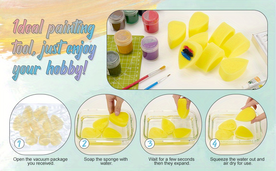 face paint sponge face painting sponges high density - {region_name}