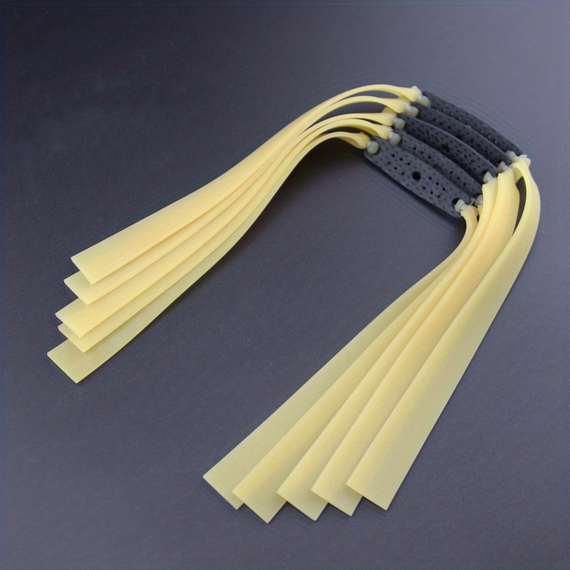 510pcs 1mm004in 대량 슬링샷 전문 엘라스틱 교체 밴드 슬링샷 평면 고무 밴드 사냥이나 사 Temu