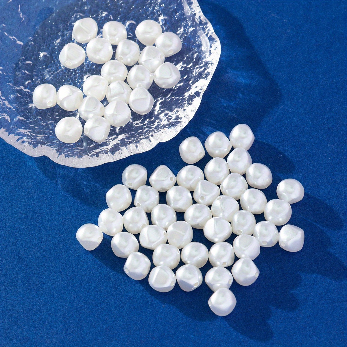 Special shaped Resin Pearl Beads Diy Necklace - Temu Canada